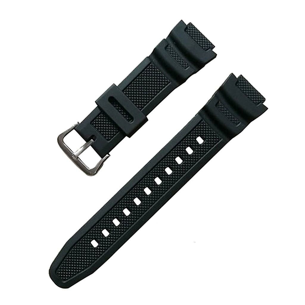 Ремешок для Casio W735H/W800/SGW300H, Серебро
