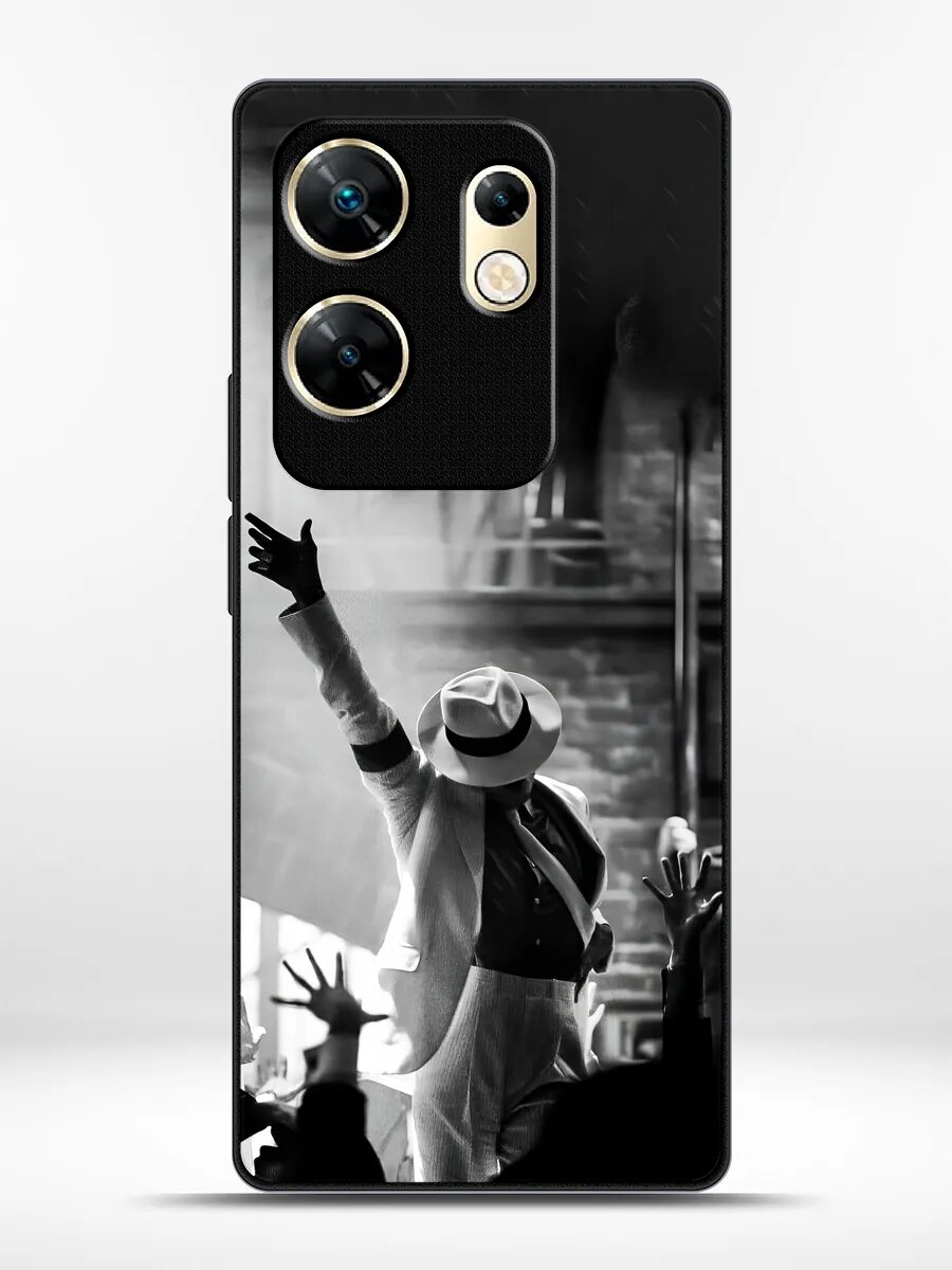 Чехол на Infinix Zero 30 4G Майкл Джексон
