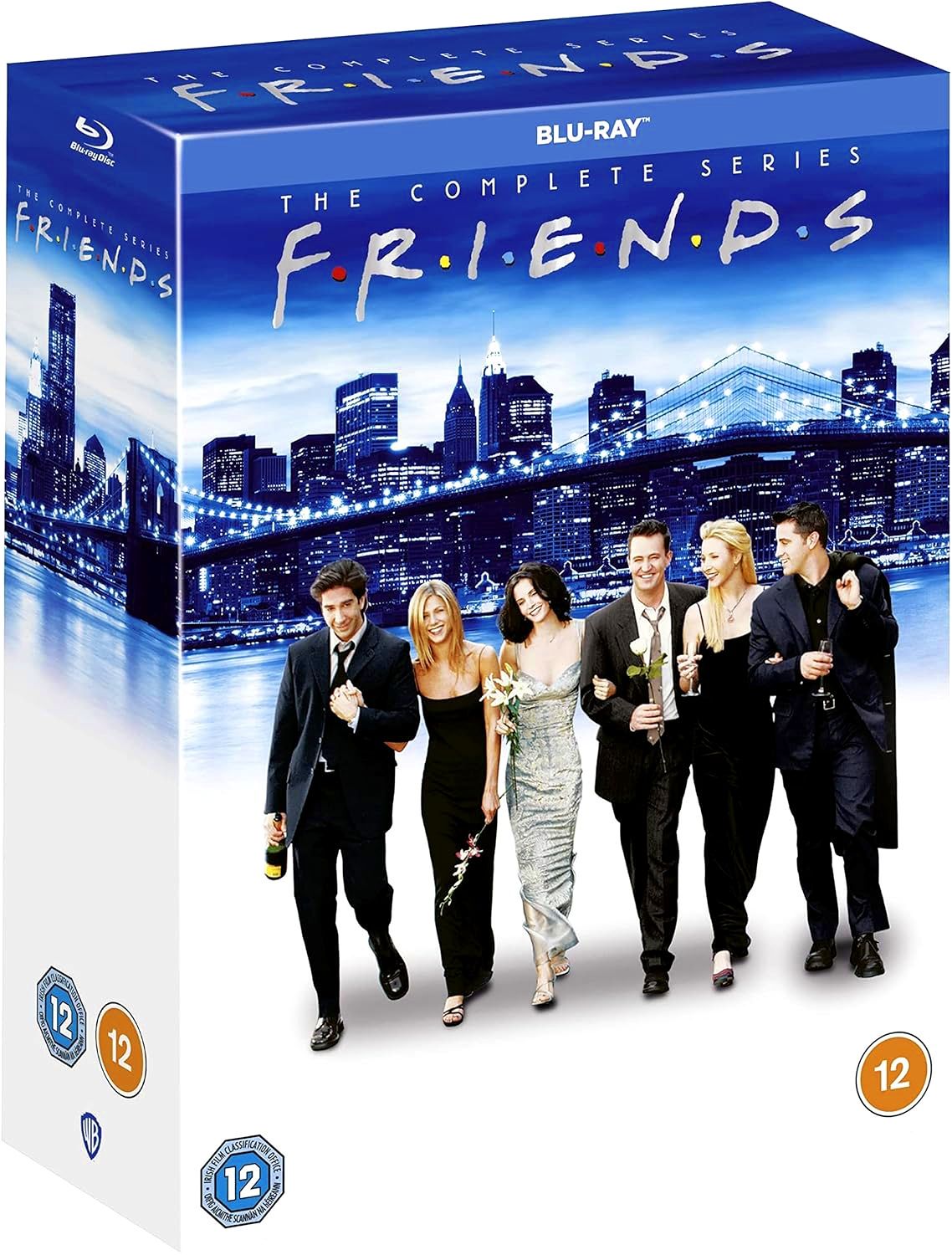 Друзья. 20 Blu-ray. Полная коллекция. Сериал 1994-2004 г. Комедия, мелодрама.