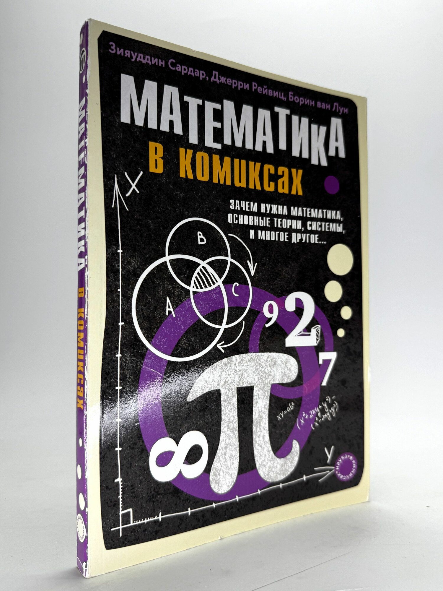 Книга «Математика в комиксах», Зияудин Сардар, Джерри Рейвиц, Борин ван Лун