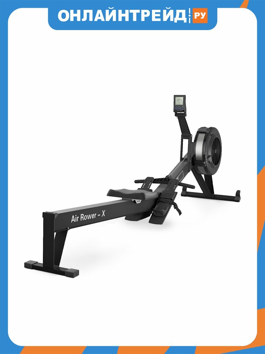 Гребной тренажёр Unix Fit Air Rower-X Black