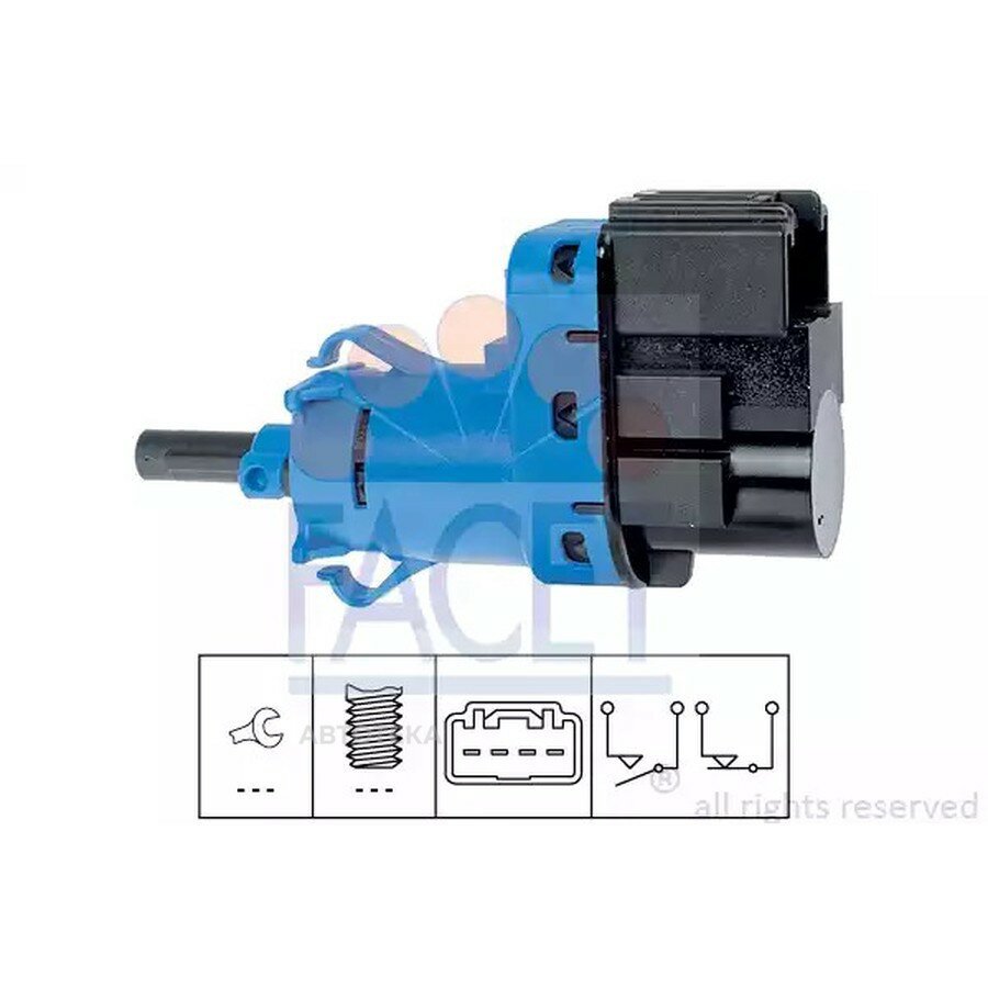 Датчик включения стоп-сигнала FORD FOCUS III MAZDA 3/5/6 VOLVO S40 FACET 71245