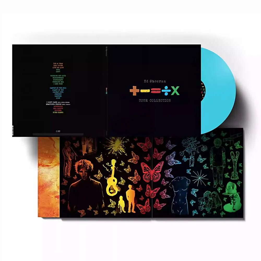 Виниловая пластинка Ed Sheeran +- Tour Collection(Limited Edition, Blue Vinyl 2LP)