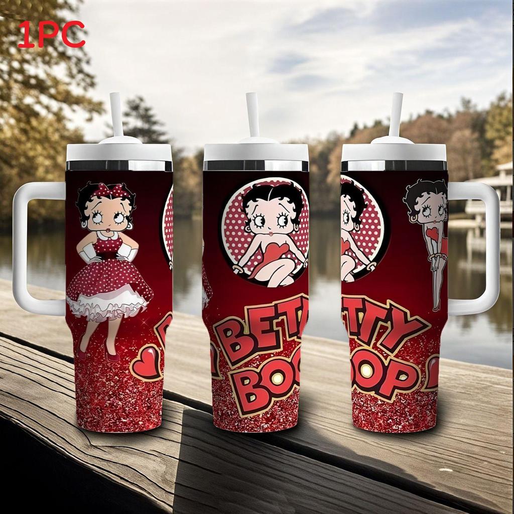Термос betty doll 40oz с антискользящей основой для офиса и улицы стиль b