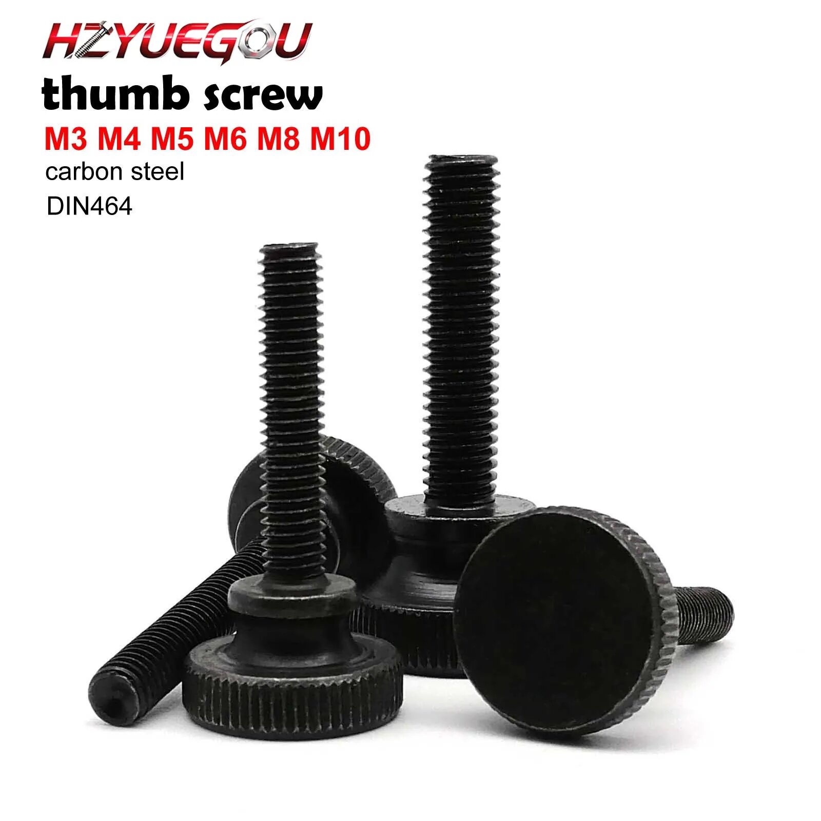 Болты M6 x 14mm, углеродистая сталь, 2шт