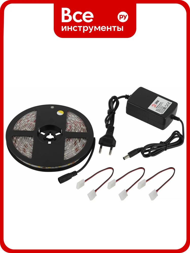Комплект светодиодной ленты ЭРА 5050kit-14,4-60-12-IP65-2700-5m Б0043069