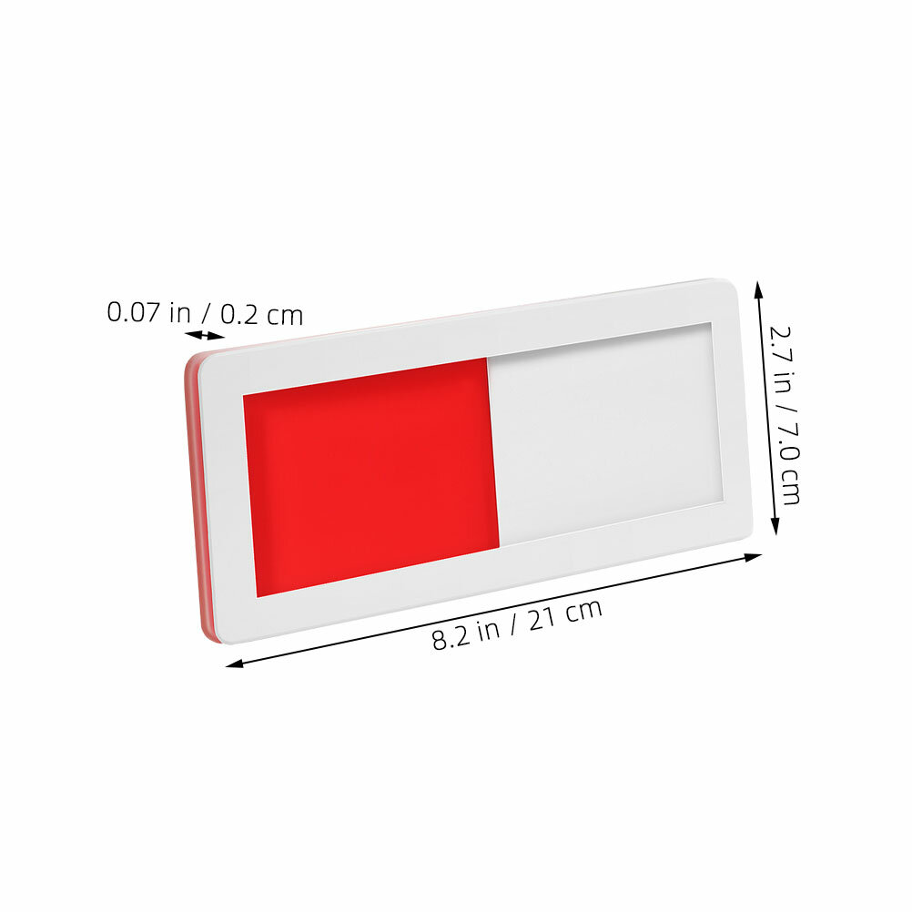 Знак Для Двери Слайдер Индикатор Privacy Sign В Наличии И Занято 21.00X7.00X0.20Cm