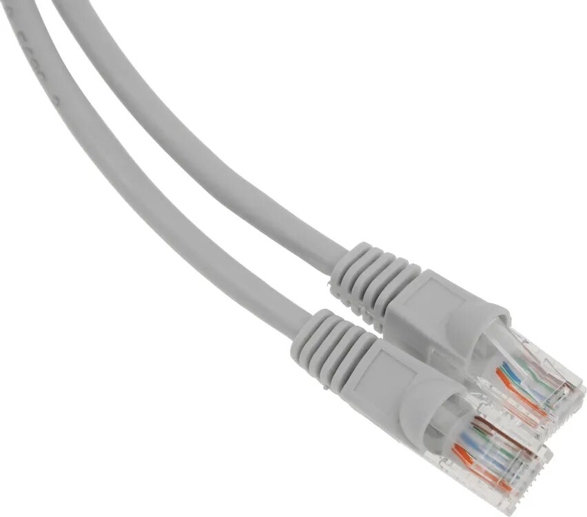 Патч-корд Buro UTP-5E-0,5M-G-LSZH UTP, кат.5E, 0.5м, серый