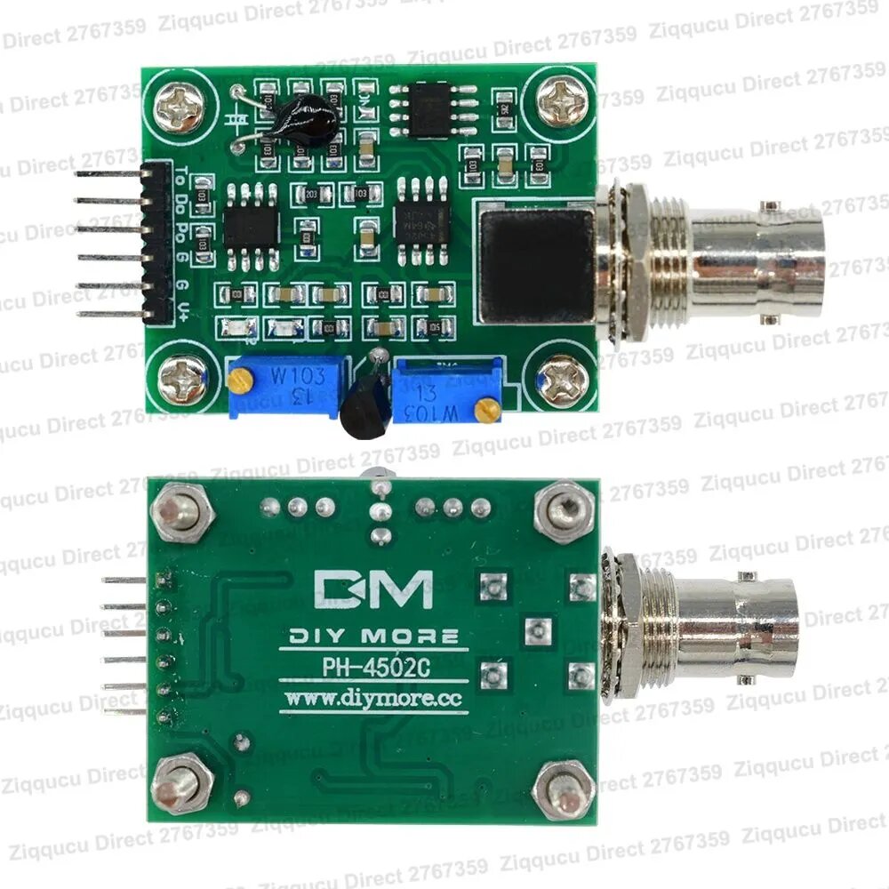 (2шт)Модуль контроля обнаружения значения РН жидкости для Arduino
