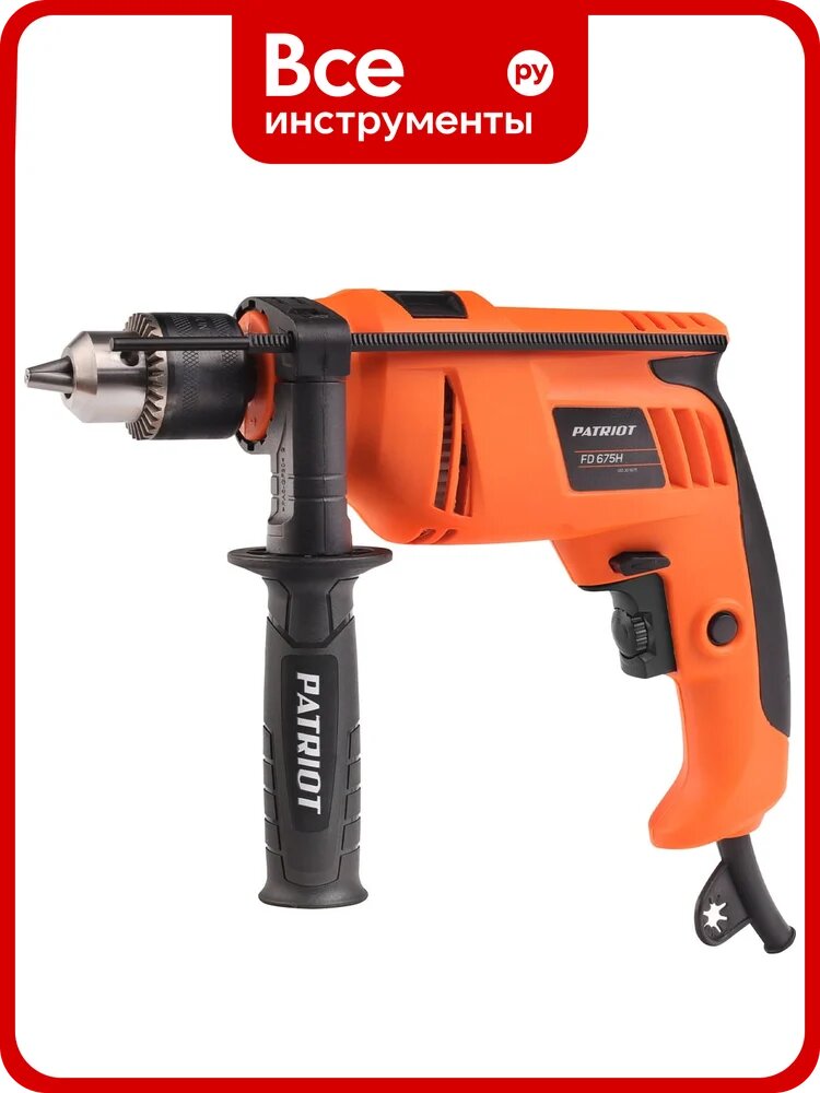 Дрель электрическая ударная PATRIOT FD 675H 120301675