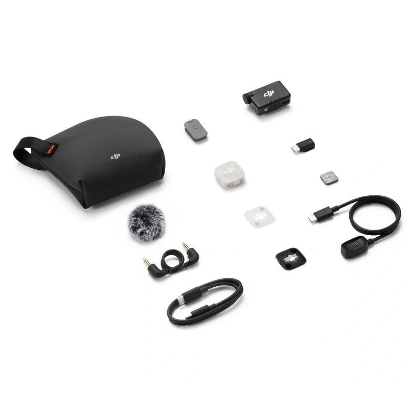 Микрофон беспроводной DJI Mic Mini 2S (1 TX + 1 RX) (DMMR03/DMMT03)