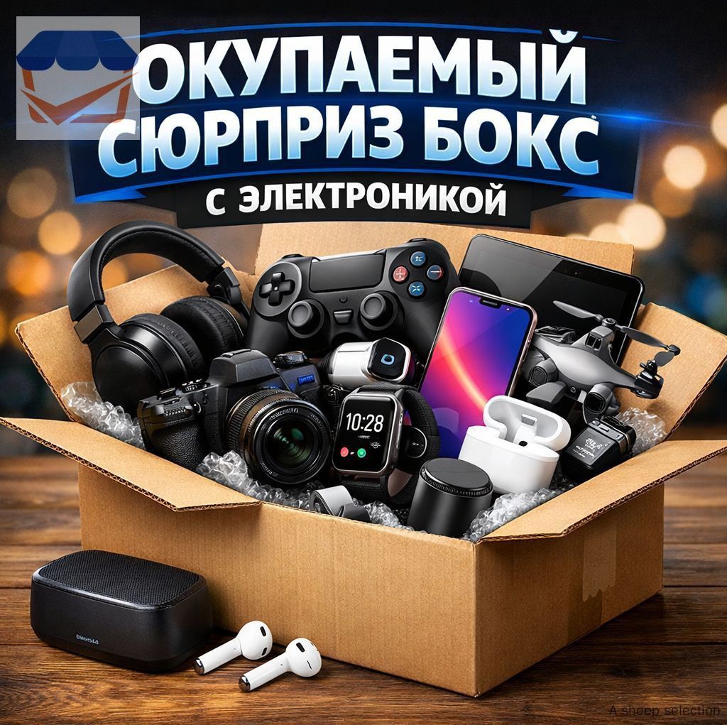 Топовый сюрприз бокс с техникой. Окупаемость гарантирована