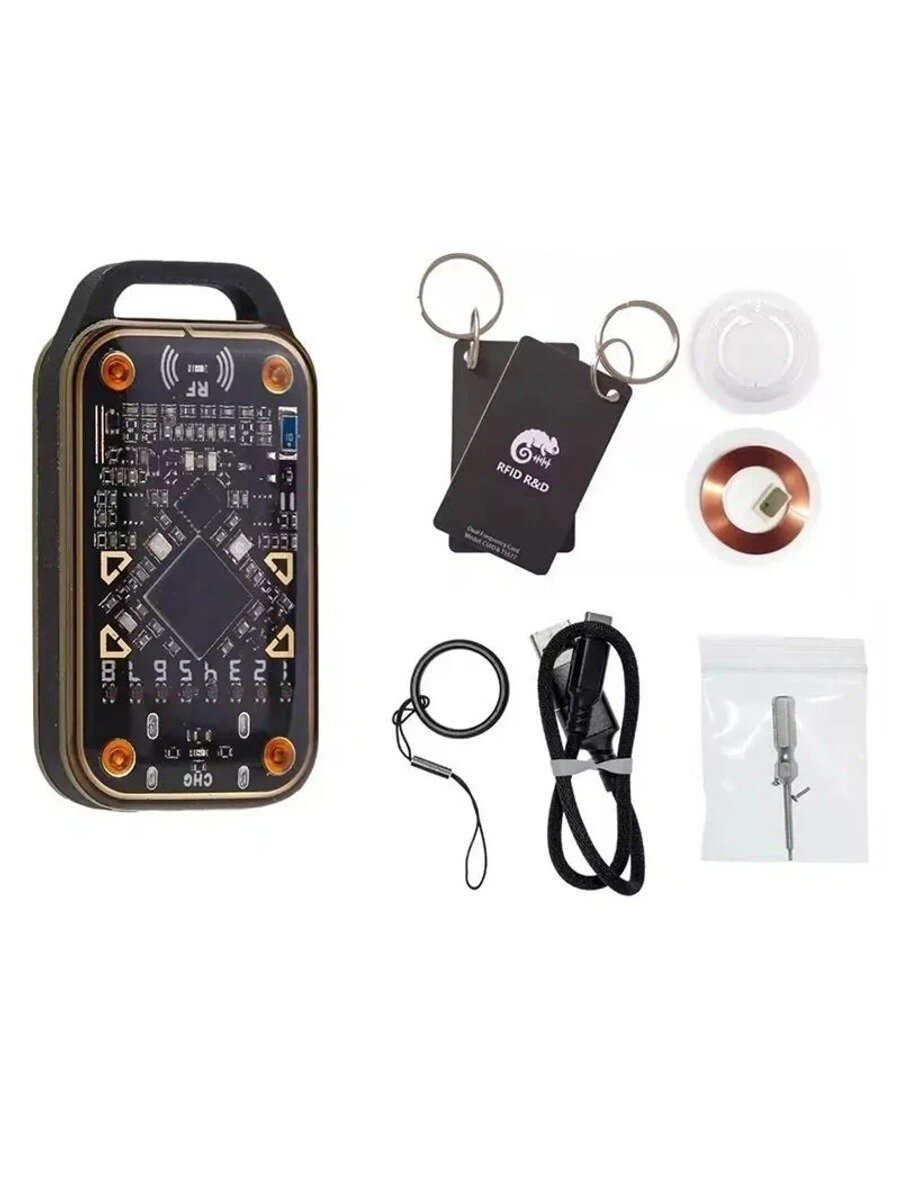 Chameleon Ultra V3.0 Эмулятор RFID Смарт-Чипов, Совместимый С NFC-Ридерами, Смарт-Чипами, ID IC-Ридерами И Копирами Меток.
