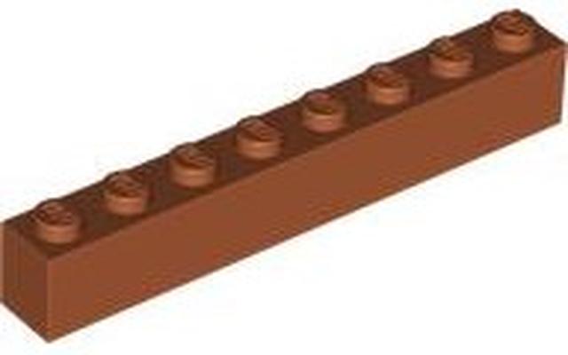 Деталь Lego 3008 Brick 1 x 8