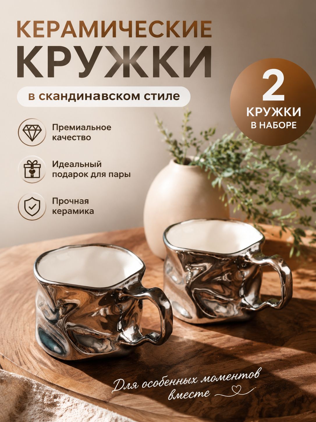 Чашка 2 шт