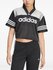 Футболка adidas Cropped jersey, размер 8 UK, черный