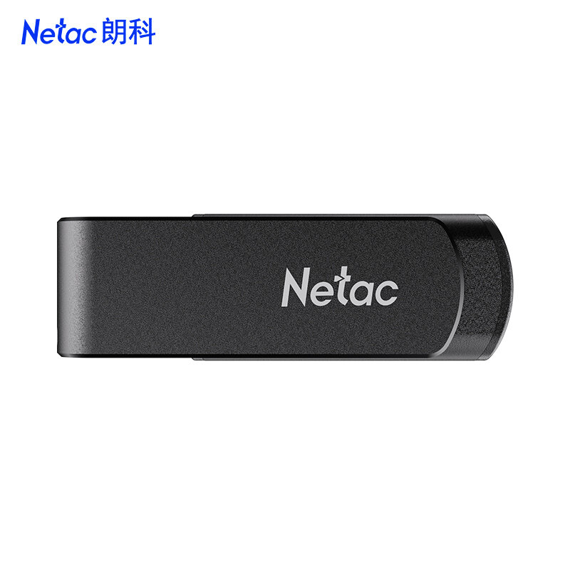 Netac G726 USB 3.2 Вращающийся металлический 32 ГБ флеш-накопитель Высокоскоростная передача данных Компактный дизайн