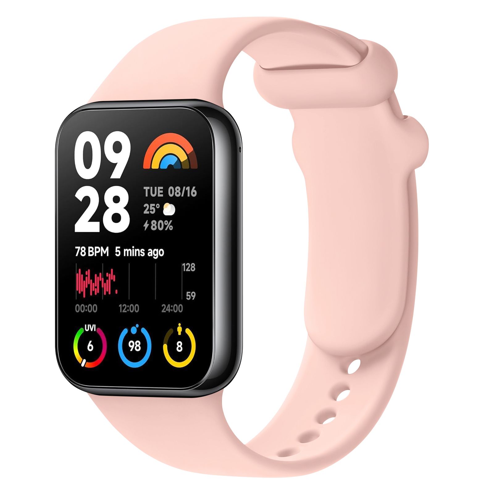 Силиконовый ремешок для Xiaomi Mi Smart Band 8 Pro / 9 Pro, заменяемый спортивный браслет для Redmi Watch 4 5 6, аксессуары для браслетов