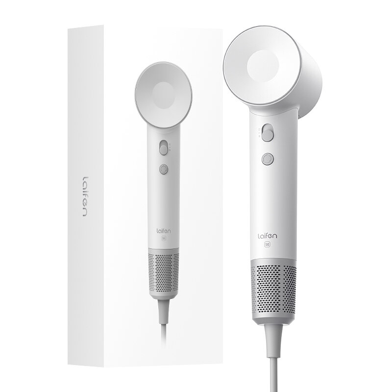 Фен унисекс Laifen SE 5064436, 1500W, терморегулятор, быстрая сушка, низкий шум, мощный поток