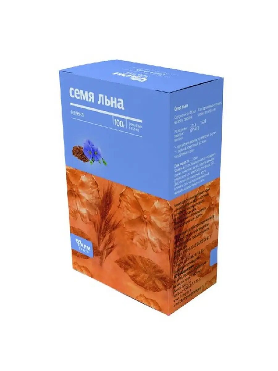 Льна семена (лен семя) 100 гр в индивиду