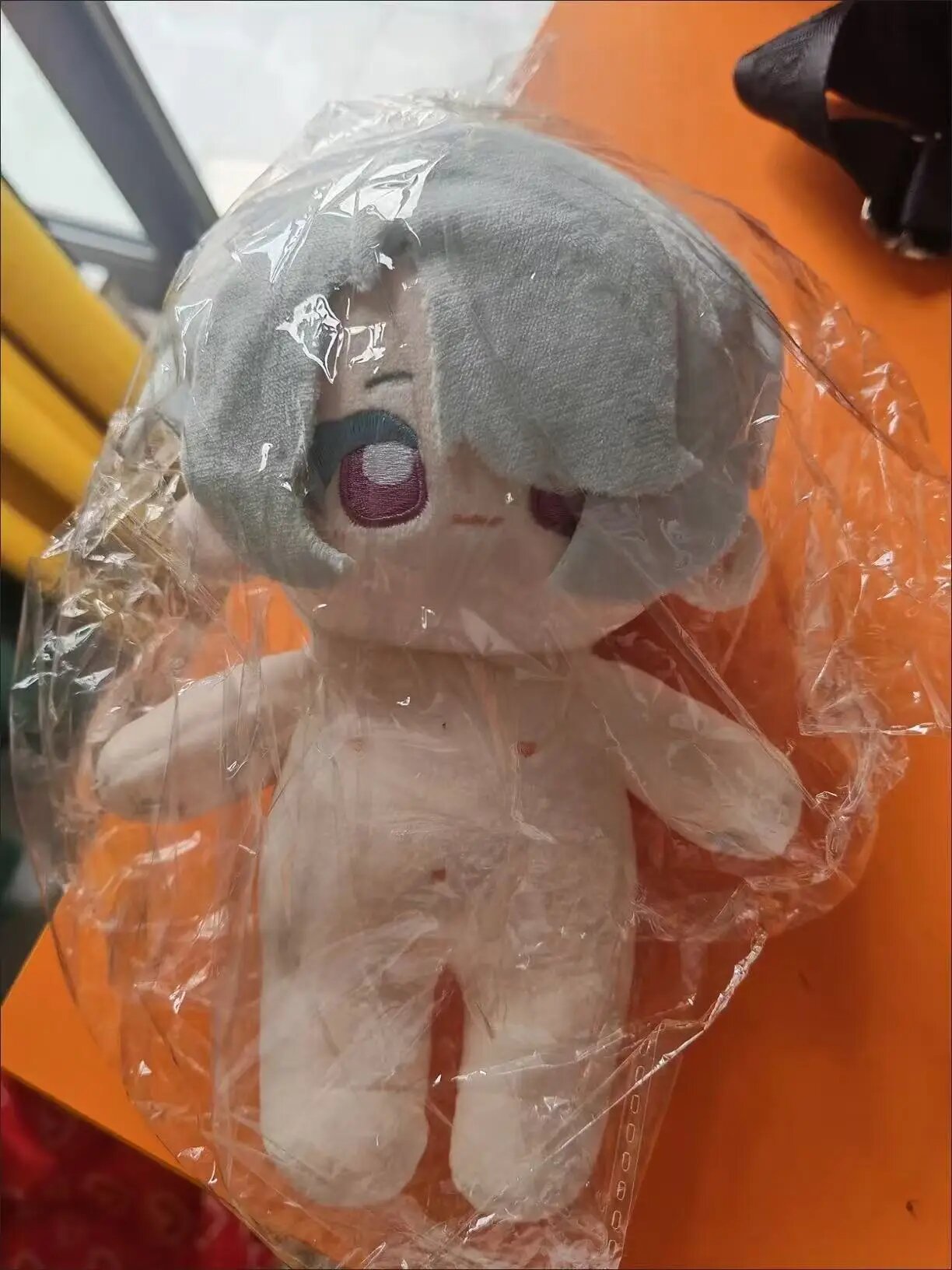 Плюшевая кукла Миша из Honkai: Star Rail With Skeleton