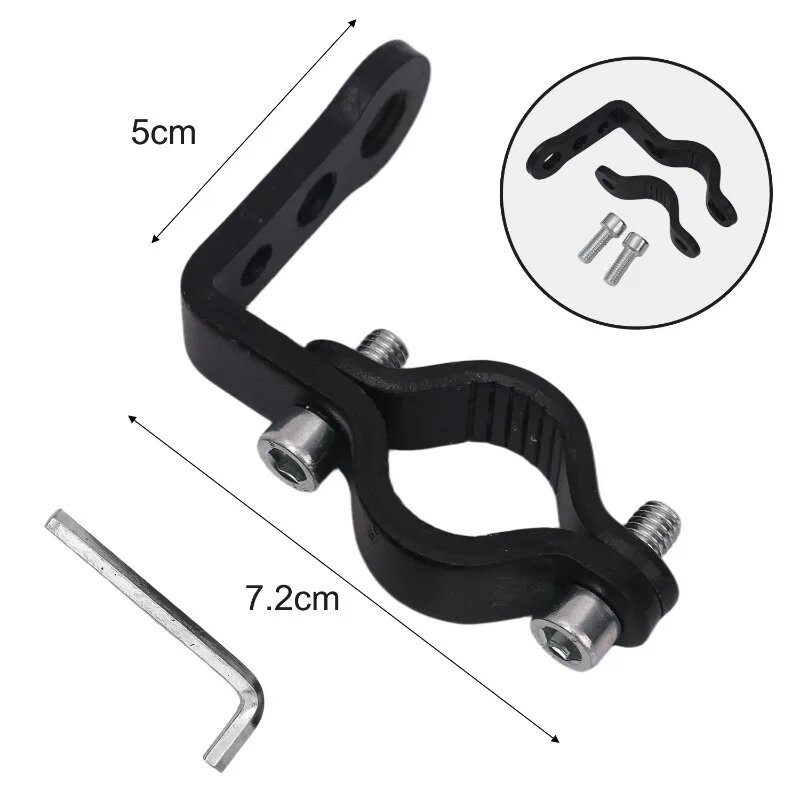 1 комплект, модифицированный кронштейн для прожектора для мотоцикла, универсальный комплект кронштейнов для зажима фар автомобиля и мотоцикла, светодиодный рабочий светильник, крепление на планку