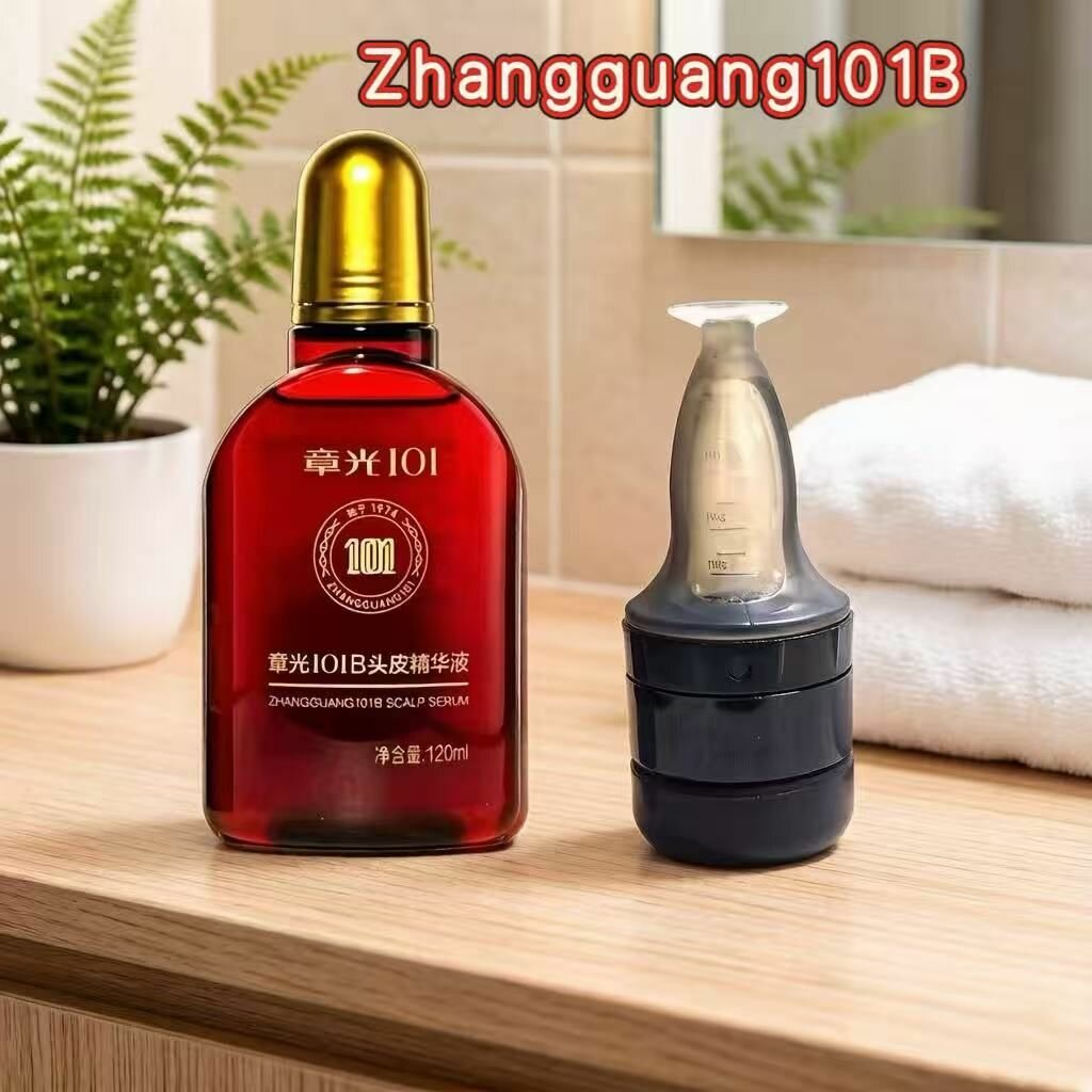 Zhangguang 101 Набор для ухода за кожей головы: лосьон Фабао B + мини-расческа