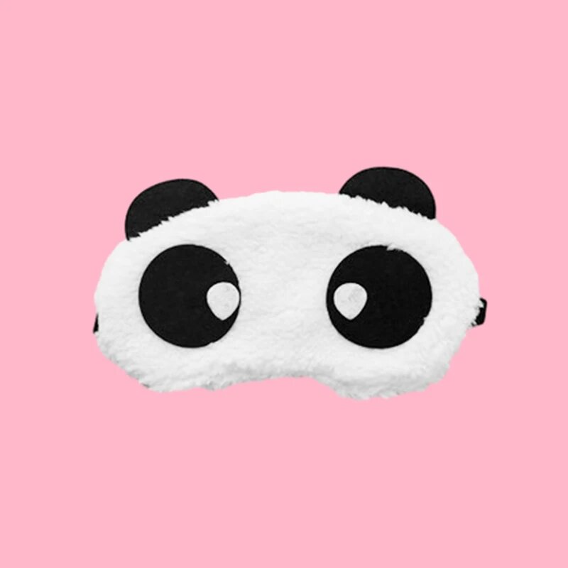 Плюшевая маска для сна Panda 02