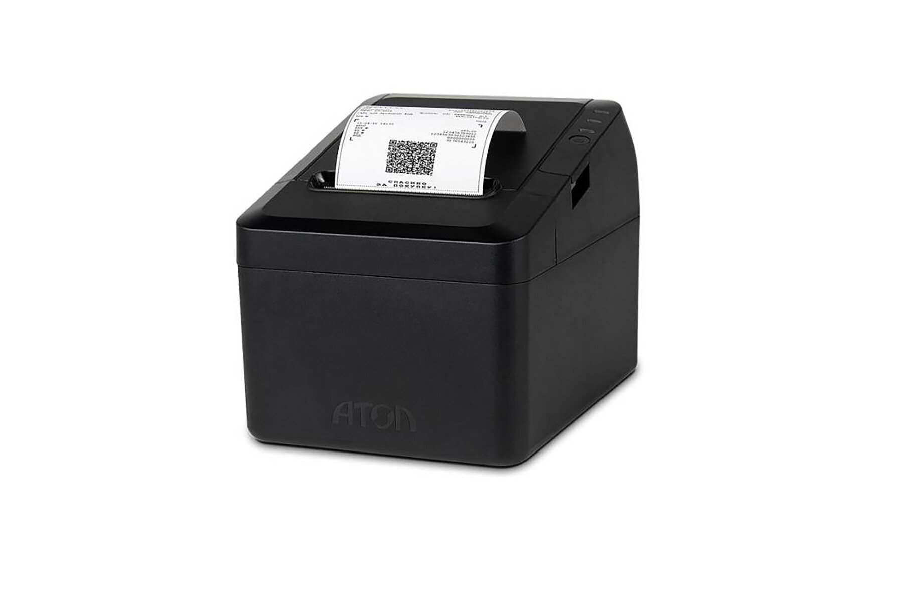 Фискальный регистратор АТОЛ 27Ф, термопечать, подключение денежного ящика, чёрный