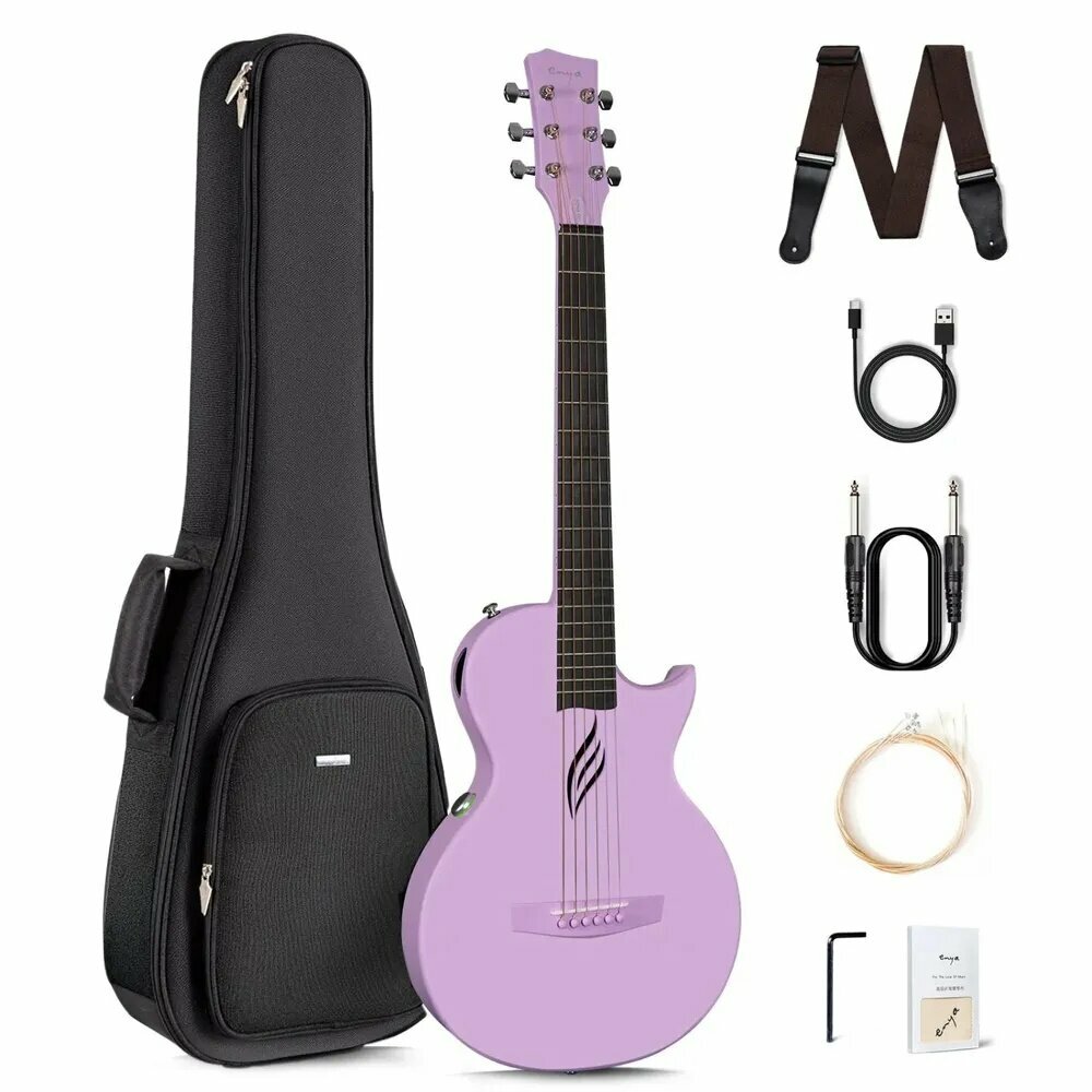 Электрогитара Трансакустическая трансакустическая Enya NOVA GO. SP1.35 дюйма. 6-струнная