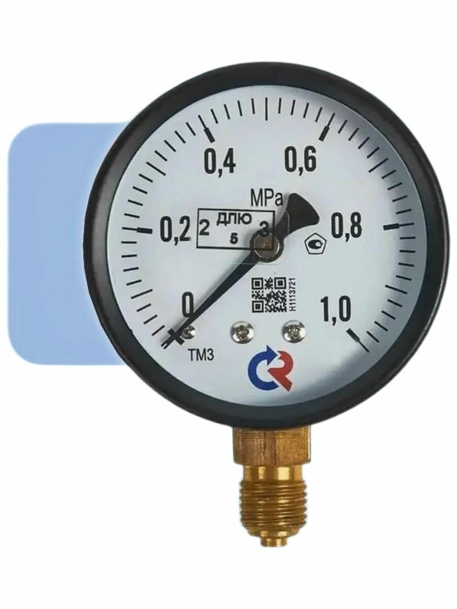 Манометр радиальный Росма ТМ-310Р.00(0-1MPa)G1/4.150С.2,5 63мм (0-10 бар)