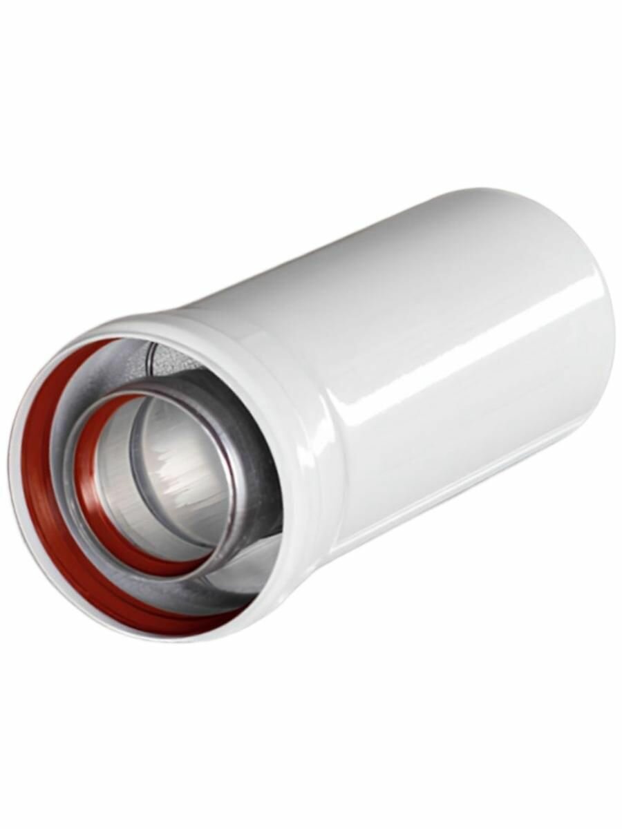 Труба коаксиальная 60/100 мм, длина 0,25 м