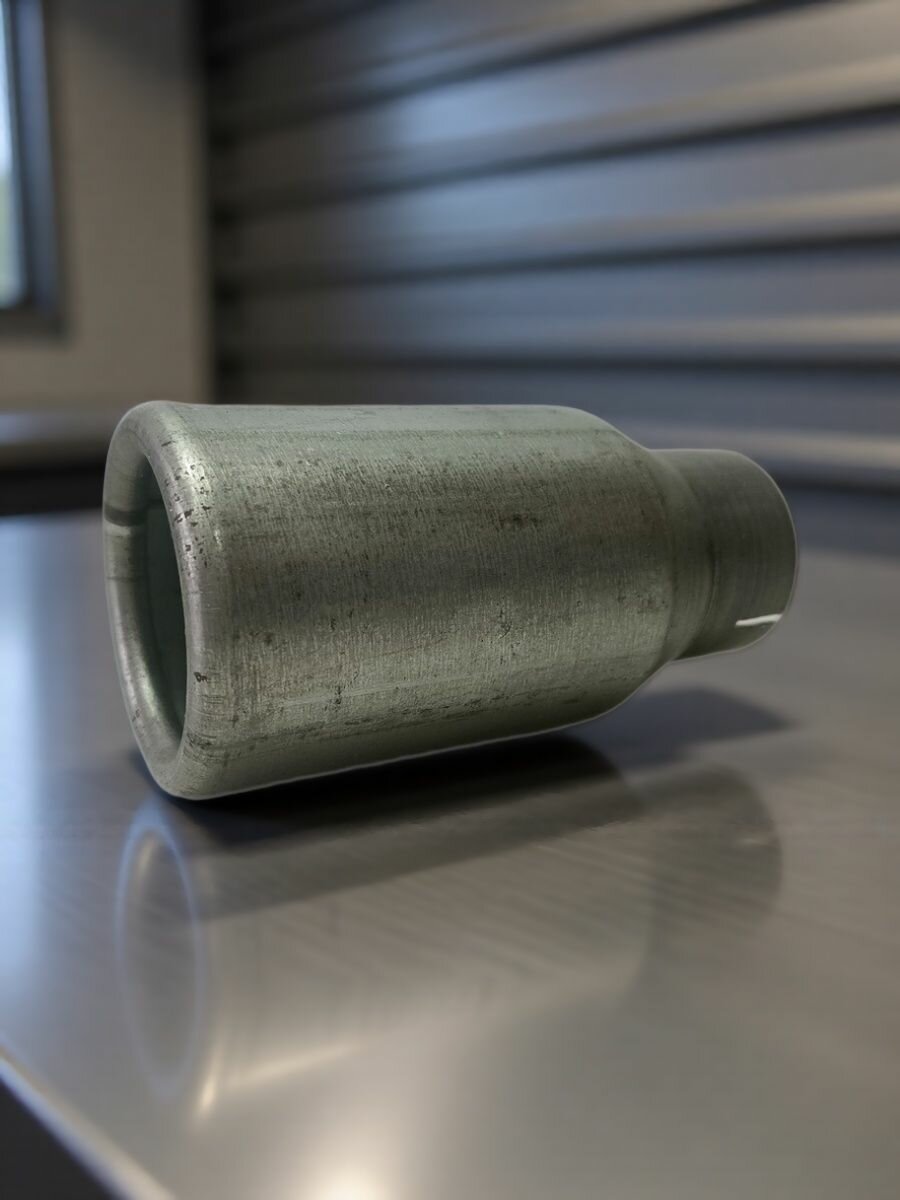 Насадка на глушитель 55 мм под хомут 60 мм