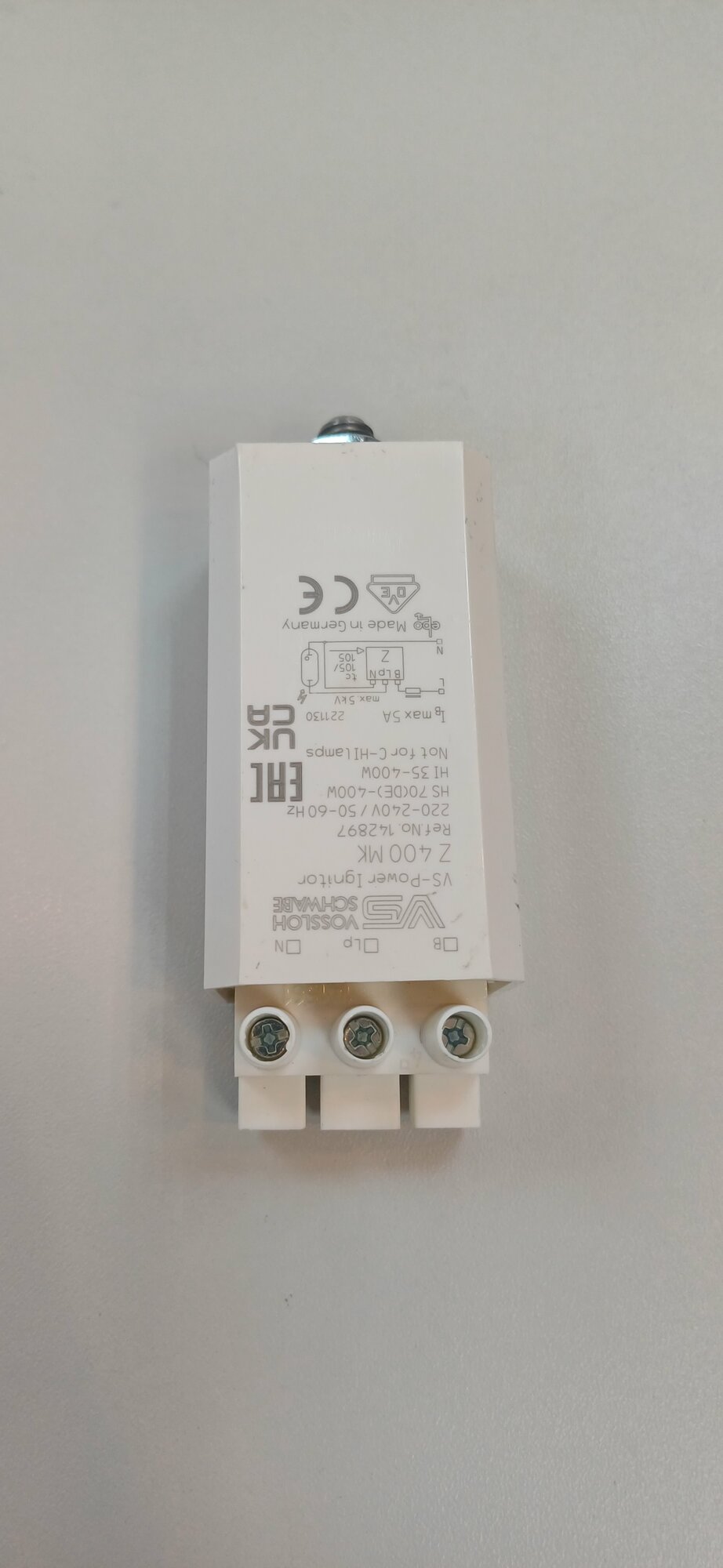 ИЗУ VS Z 400 MK VS-POWER 35-400W 220-240V для натриевых и металлогалогенных ламп