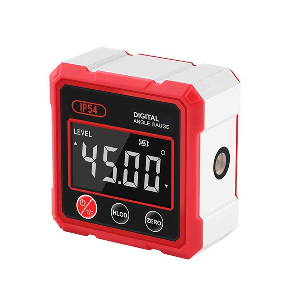 Двойной Лазерный Цифровой Инклинометр С Магнитным Основанием Для Точного Измерения Углов В Деревообработке И Строительстве