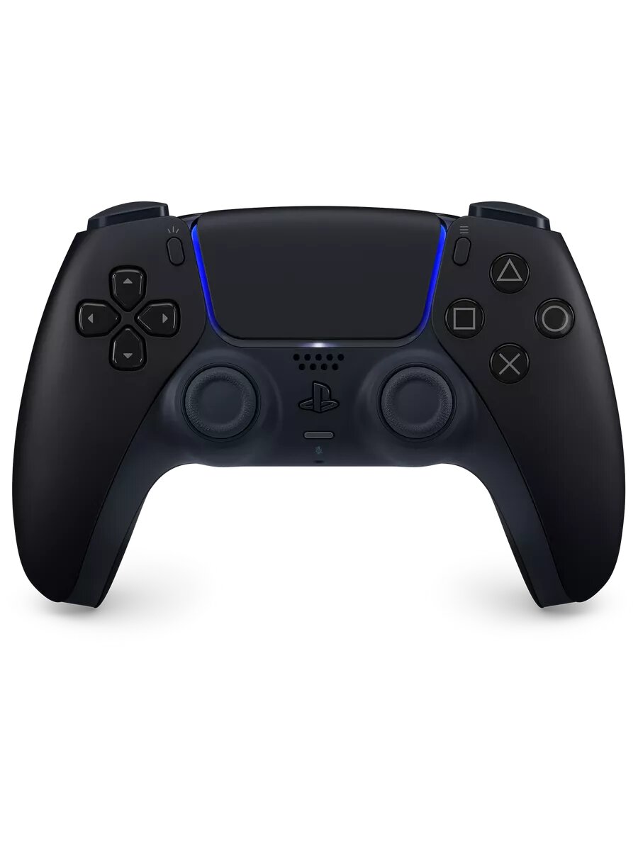 Геймпад Sony Dualsense для PS5, беспроводной, Midnight Black, черный — фото 1