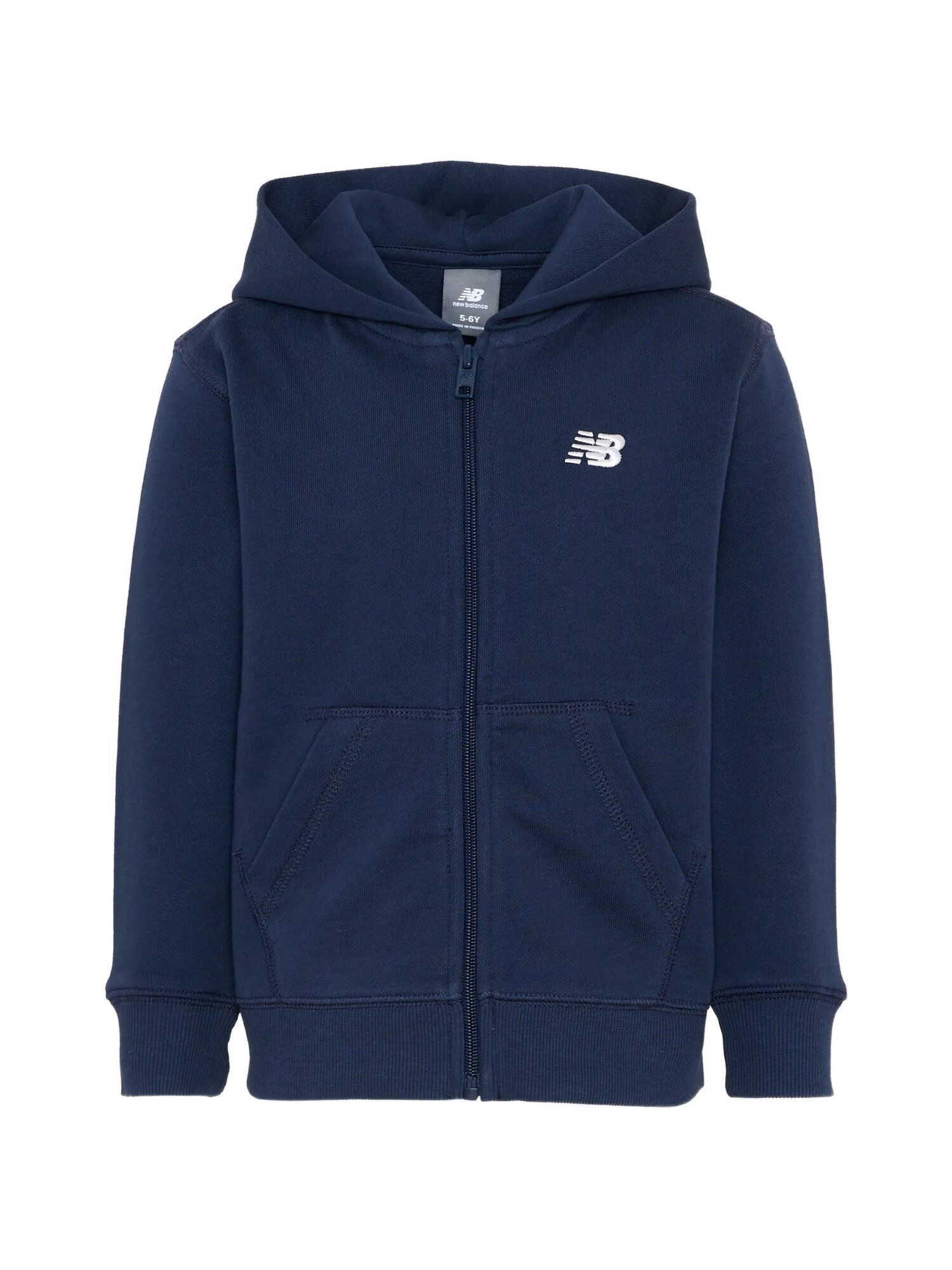 Худи New Balance, размер 6 лет, синий
