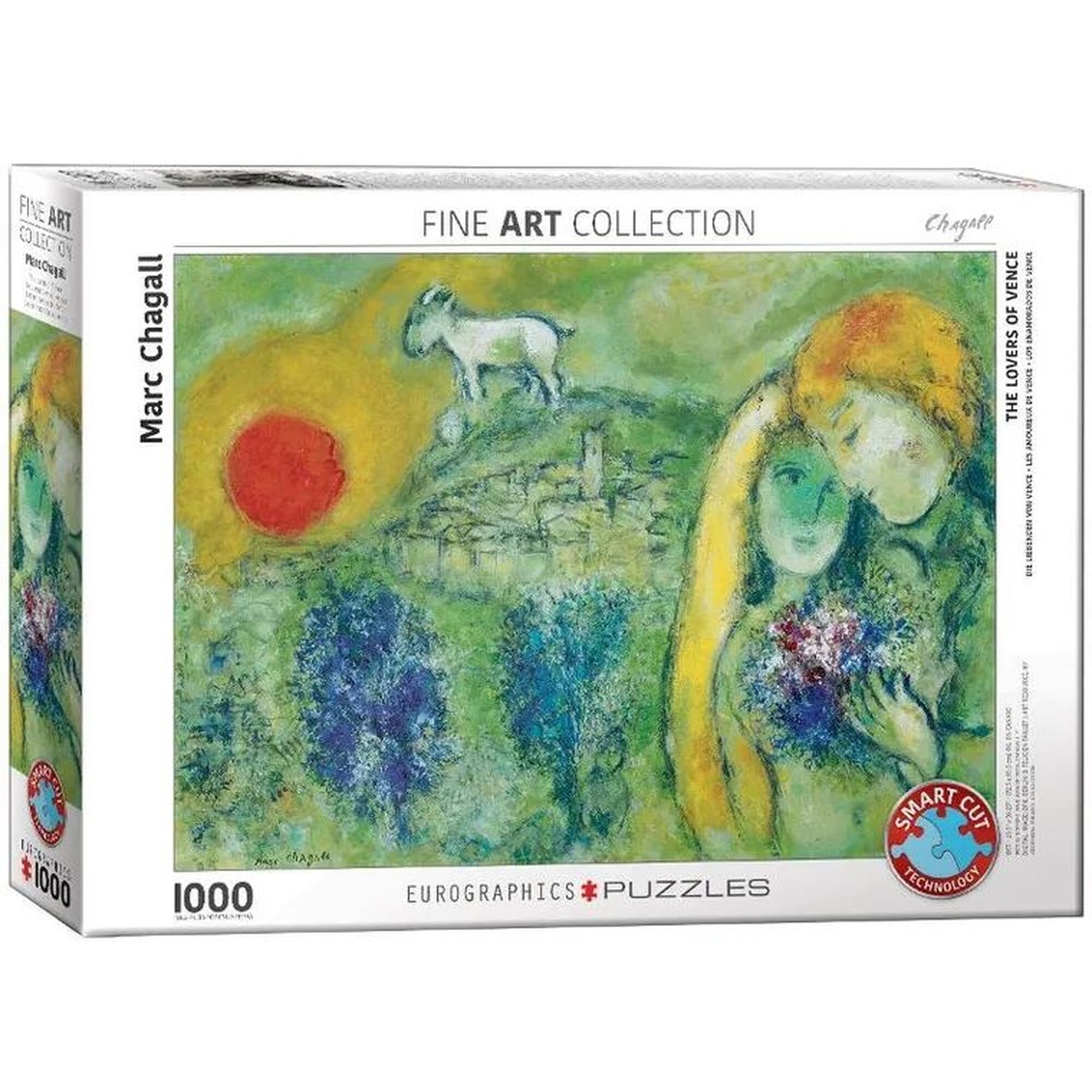 Пазл Eurographics - "Влюбленные из Ванса", 1000 эл. - 7023002