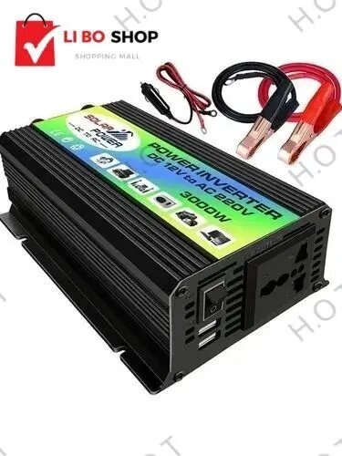 3000 Вт Инвертор: Чистая синусоида, 12В 220В АС для авто и дома