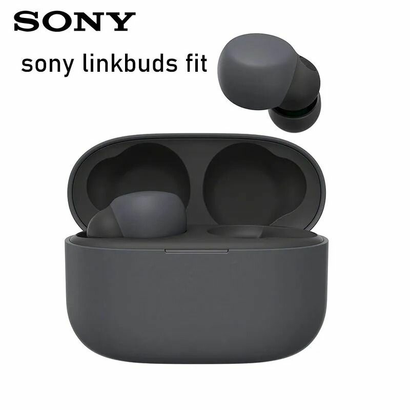 Sony Наушники беспроводные с микрофоном Sony LinkBuds S, Bluetooth, черный bluetooth наушники черные наушники