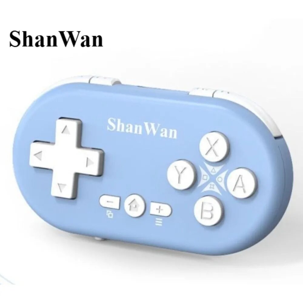 Shanwan Q36XSP Миниатюра Игровой Контроллер Bluetooth Джойстик Беспроводной Геймпад Для Nintendo Switch Lite PC Playstation 4 PS4