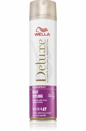 Лак для волос Wella Deluxe Heat Styling, 250 мл