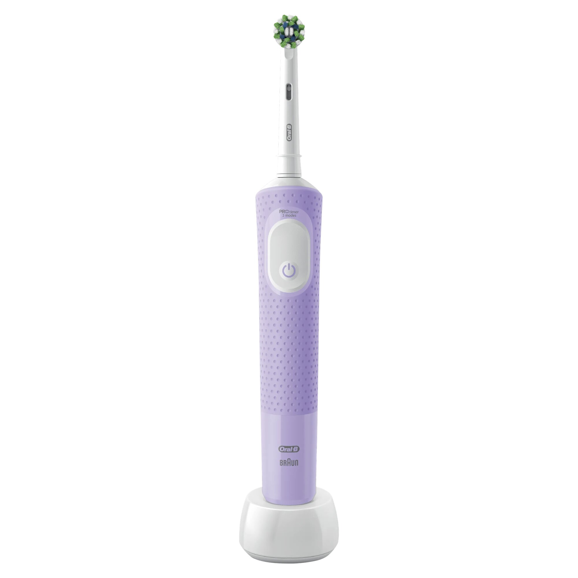 Электрическая зубная щётка Oral-B Vitality Pro, бережная чистка, лиловая