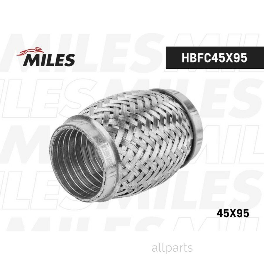 MILES HBFC45X95 Труба гофрированная с внутренним металлорукавом 45X95