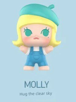 Оригинальная коллекция фигурок Molly: милые перфорированные фигурки-обнимашки, клубничные, кофейные, фабричные, с