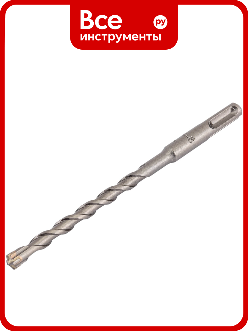 Бур SDS‑plus 4Cutter 8x160 мм Makita B‑62614 для бетона, кирпича и камня, четыре резца, система крепления