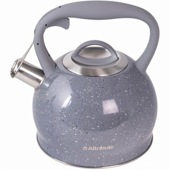 Чайник Attribute GRANITE stone 3л со свистком AKG003-ST