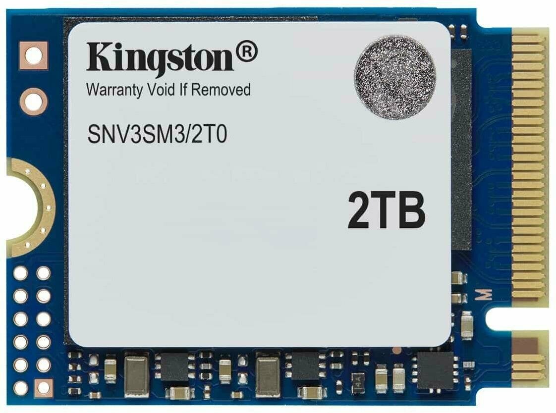 Твердотельный диск 2TB Kingston NV3 Series M.2 2230 , PCI-E 4x [ R/W - 6000/5000 MB/s]