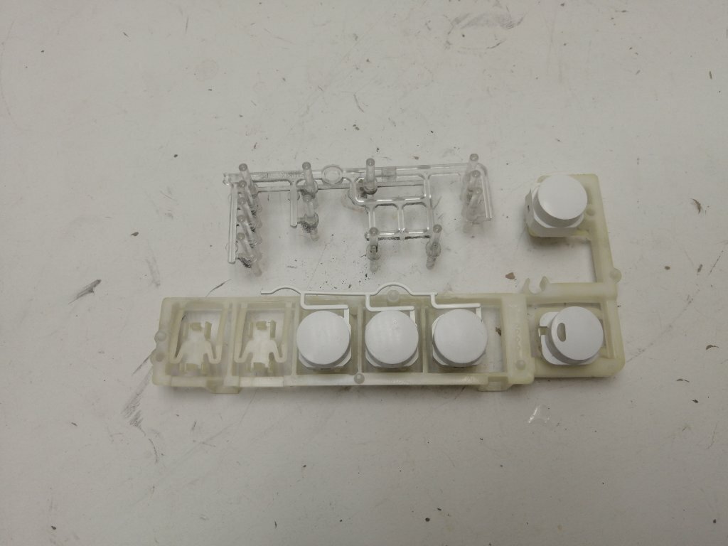 ZWS687 кт94 Панель кнопок и светодиоды для стиральной машины Zanussi ZWS687 б/у