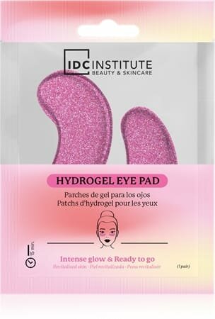 Патчи IDC Institute Glitter Eye Pink, розовый, 1 шт